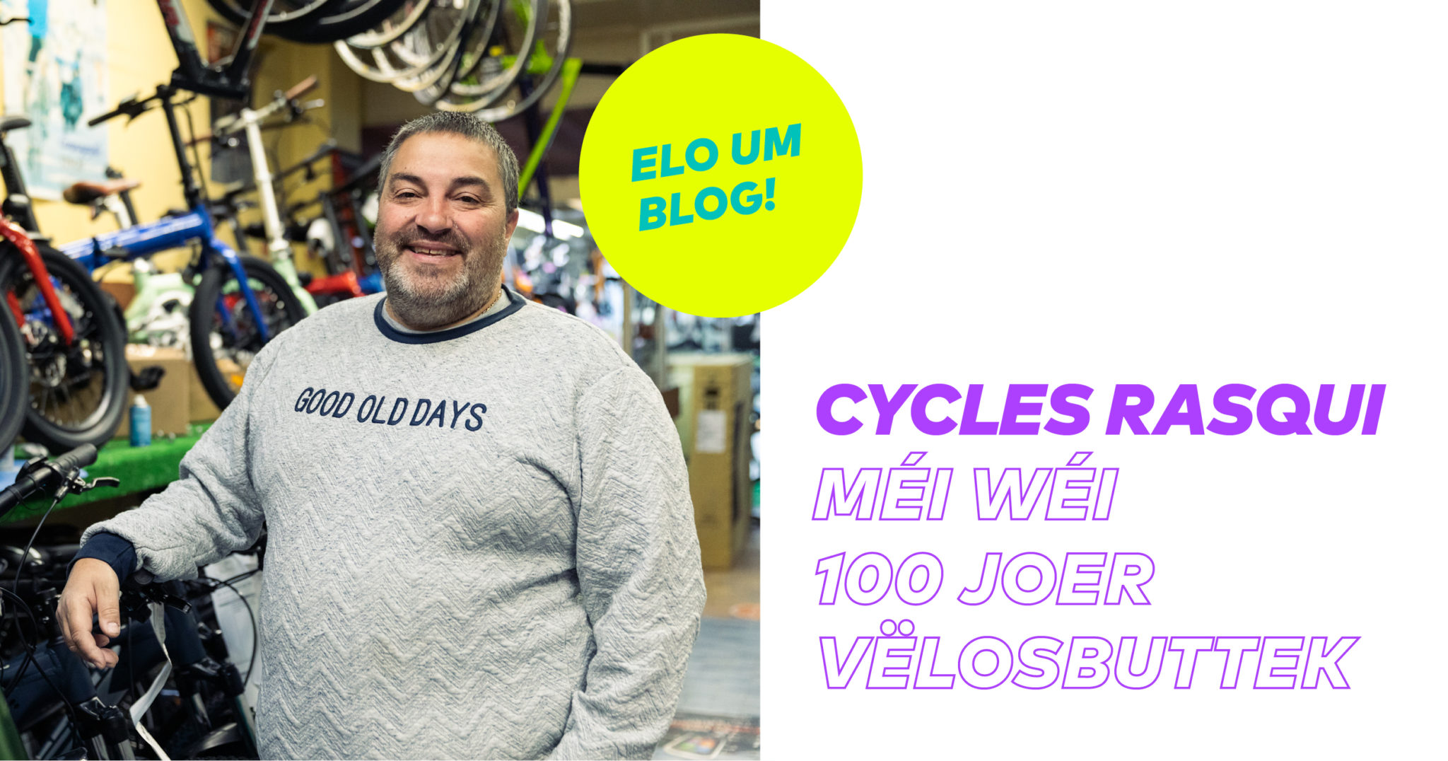 Cycles Rasqui – Méi wéi 100 Joer Vëlosbuttek - Escher Blog